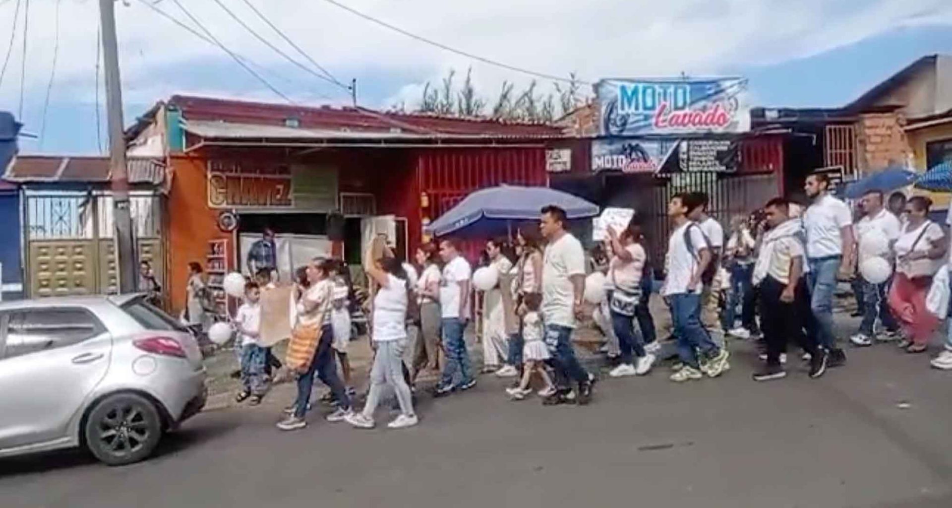 Marcha en Fusagasugá exige justicia por la muerte de Jonathan Pinzón